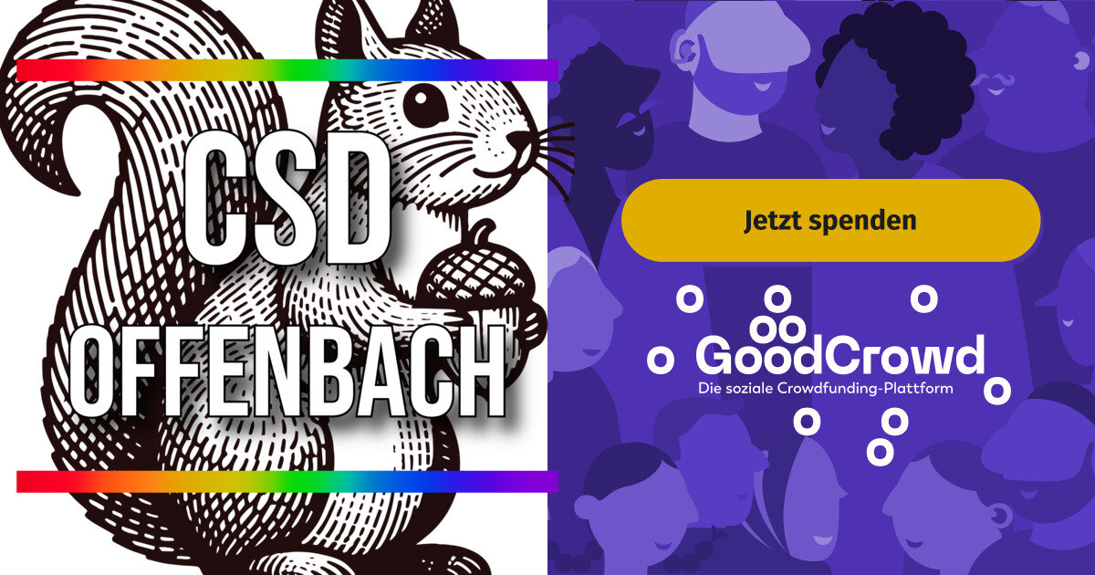 Der erste CSD in Offenbach dieses Jahr! | GoodCrowd.org