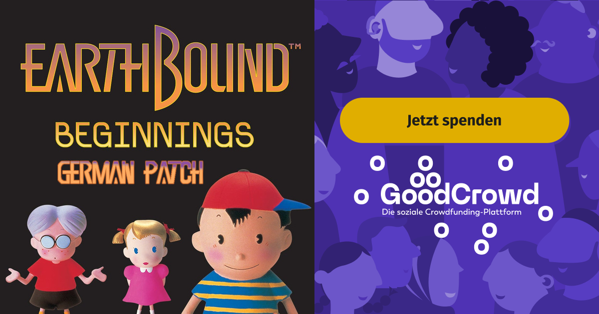 Earthbound Beginnings German Patch | GoodCrowd.org