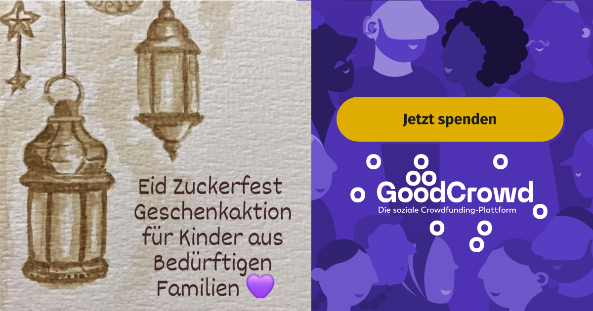 Eid Zuckerfest Pakete für Bedürftige | GoodCrowd.org