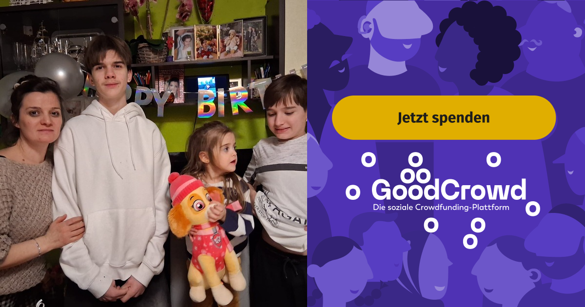 🏠 Hoffnung für Familie Hameti | GoodCrowd.org