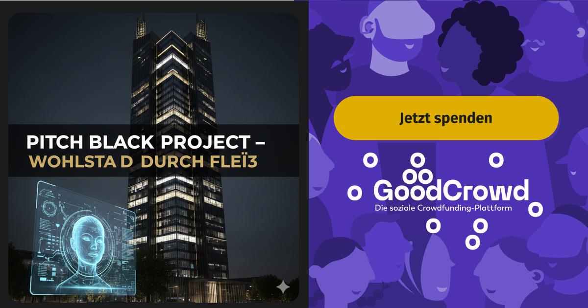 Pitch Black Project: Die Exit Strategy beginnt | GoodCrowd.org