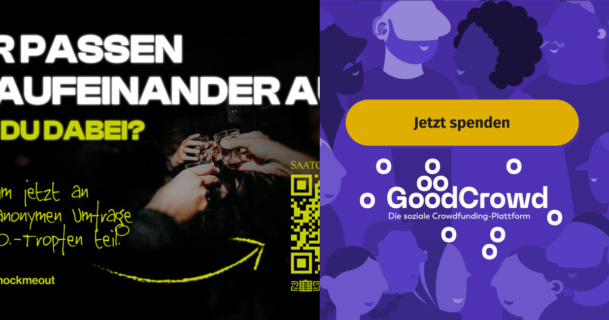 Spendenaktion für K.O.-Tropfen Forschung | GoodCrowd.org