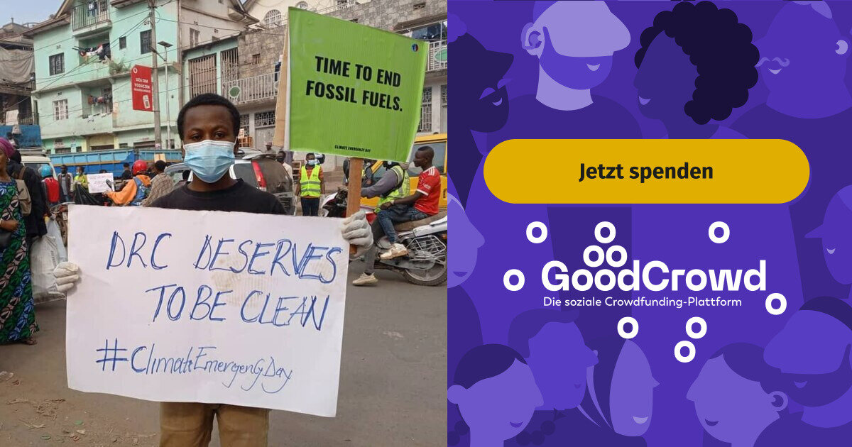 Support local activist in DR Congo | GoodCrowd.org